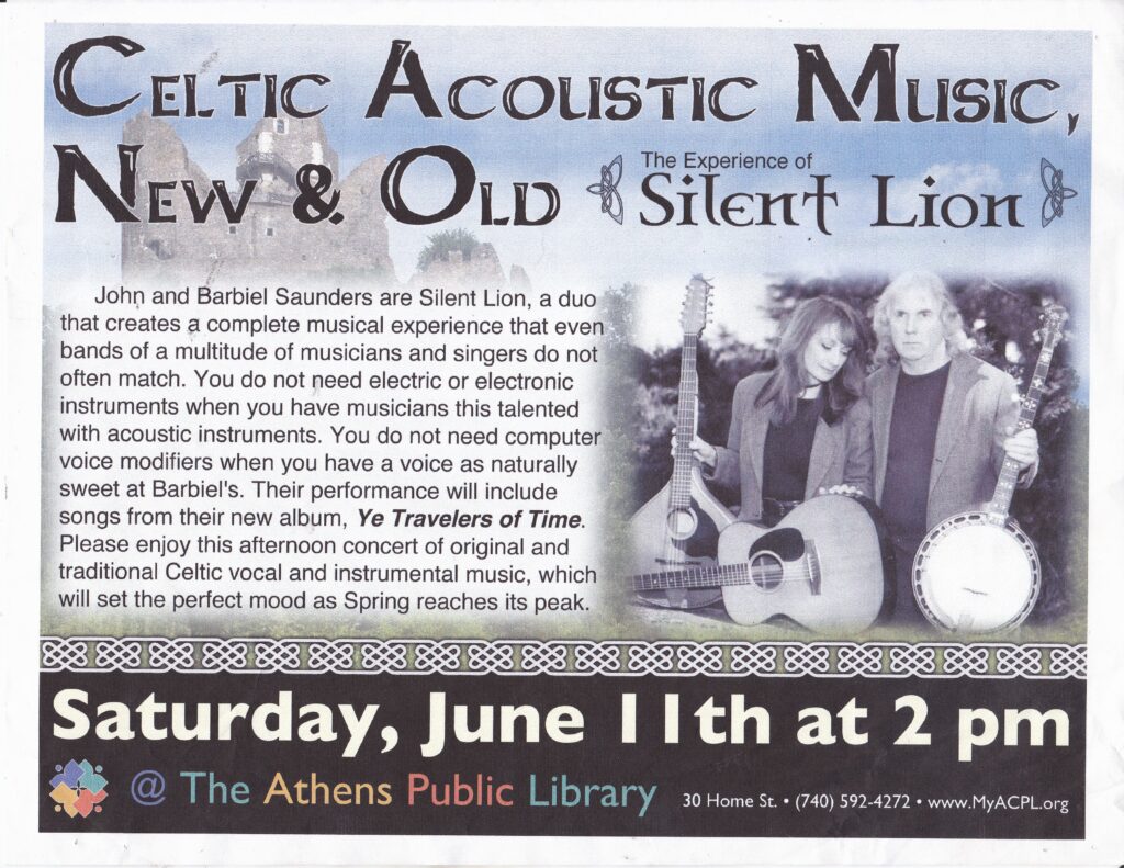 Past and Future Gigs – Silent Lion